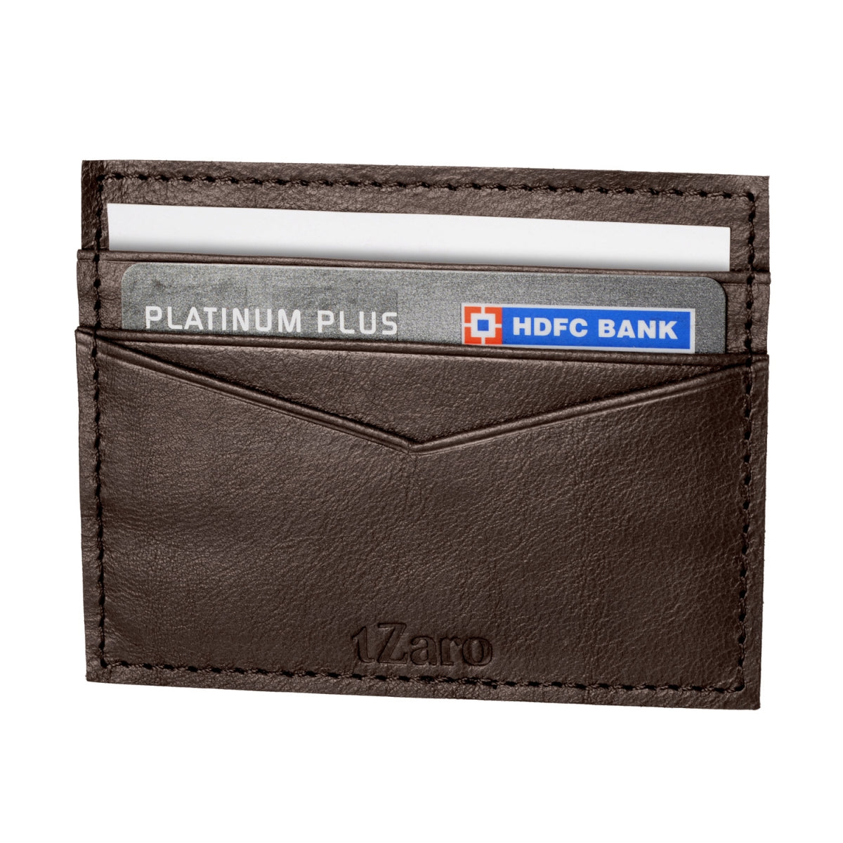 Buy Brown Genuine Leather Wallet with Credit Card Holder - TZARO