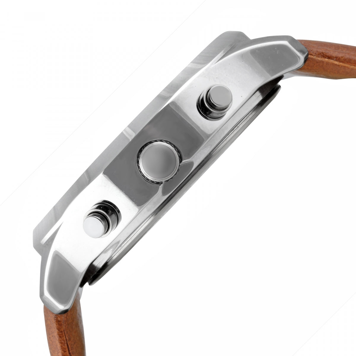 Shop for Tan Strap Multifunction Watch for Men Online - TZARO